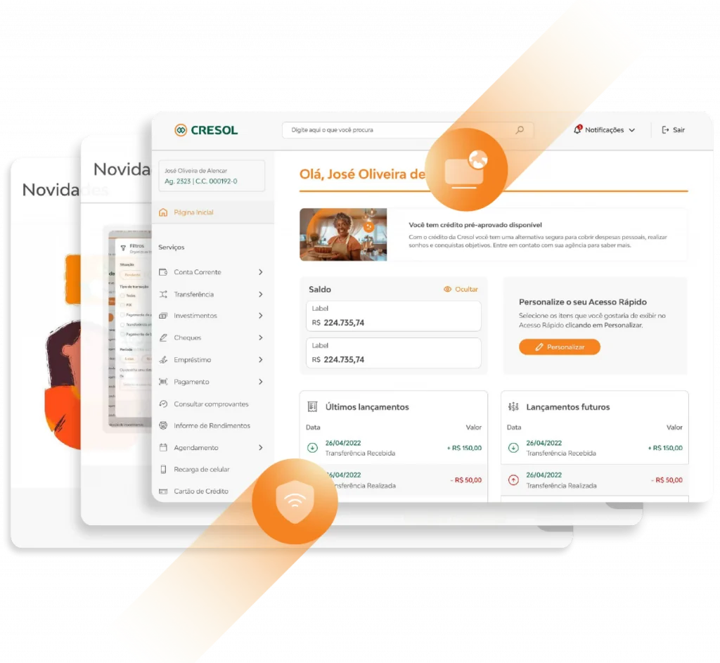 Novo Internet Banking - Cresol